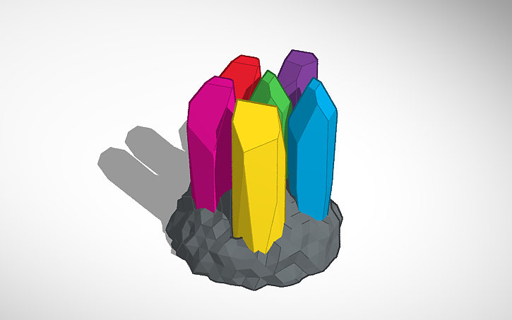 3D design Crystal | Tinkercad