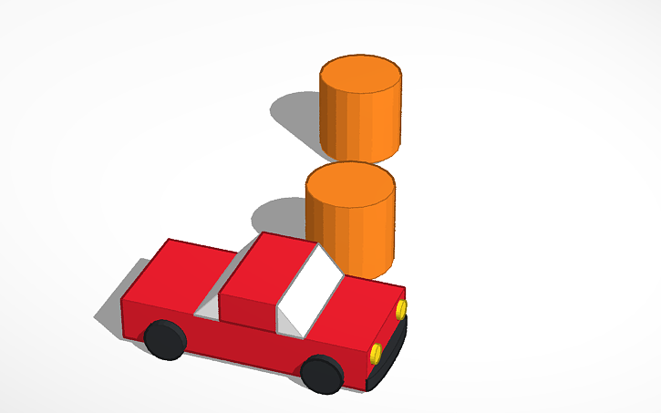3D design CAR PROJECT - Tinkercad