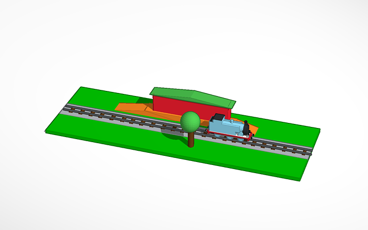 3D design Thomas The Tank Engine | Tinkercad