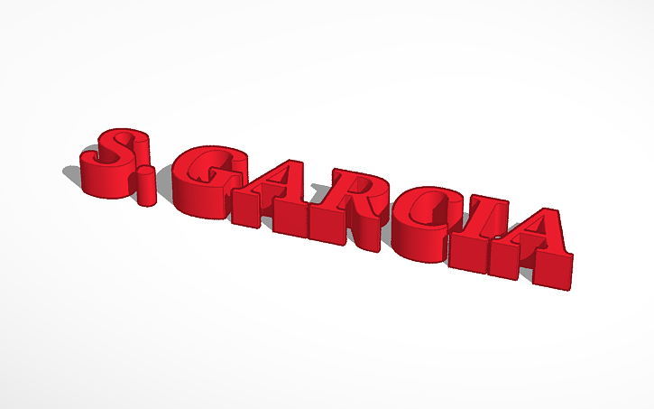 3d Design Name Tag Tinkercad