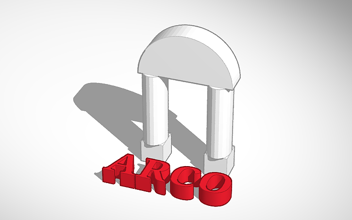 3D design ARCO BÁSICO | Tinkercad