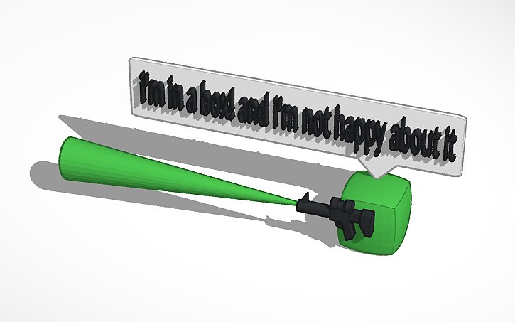 3D design battle box - Tinkercad