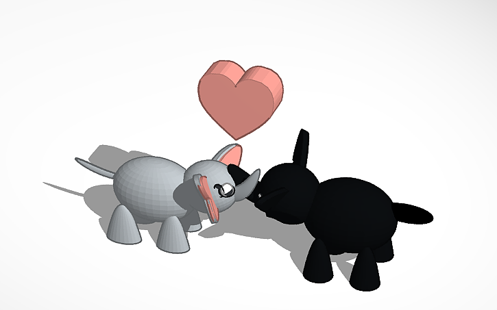 3D design Happy Valentines Day! (2024) - Tinkercad