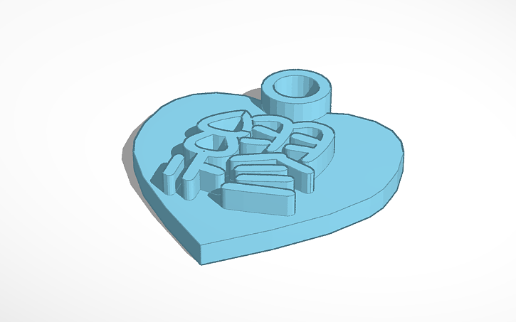 3D design 80427-KeyRing - Tinkercad