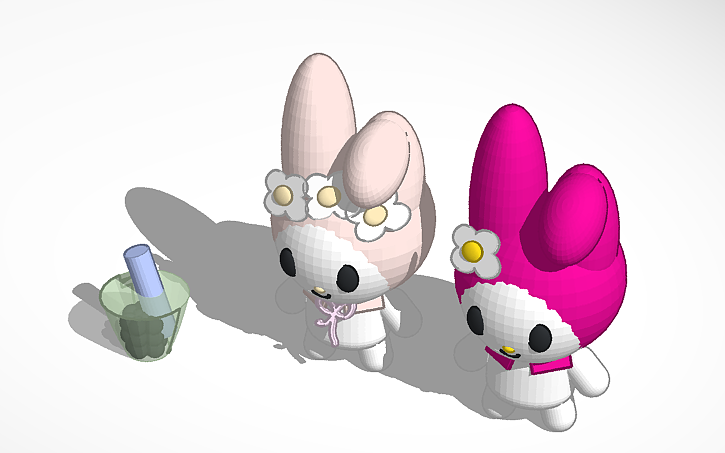 3D design My Melody contest. - Tinkercad
