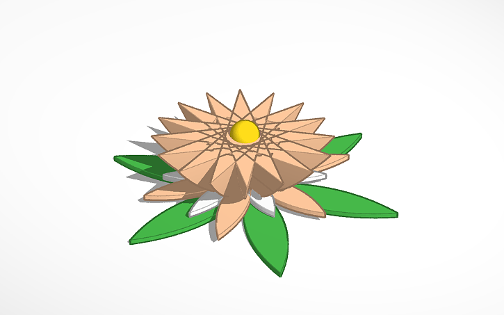 3D design Lotus - Tinkercad