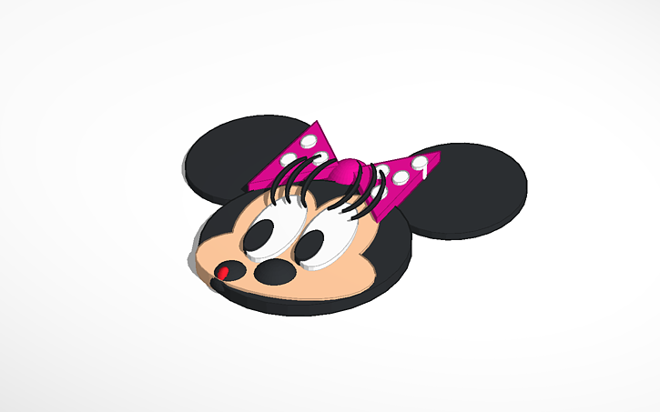 3D design mini mouse - Tinkercad