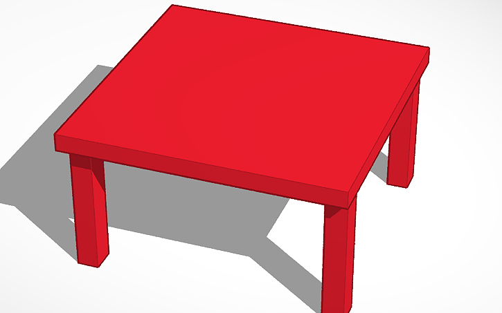 3D design 0906 table - Tinkercad