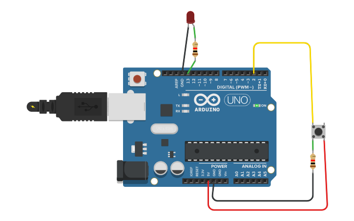 Circuit design Aula 06 Arduino (4) | Tinkercad