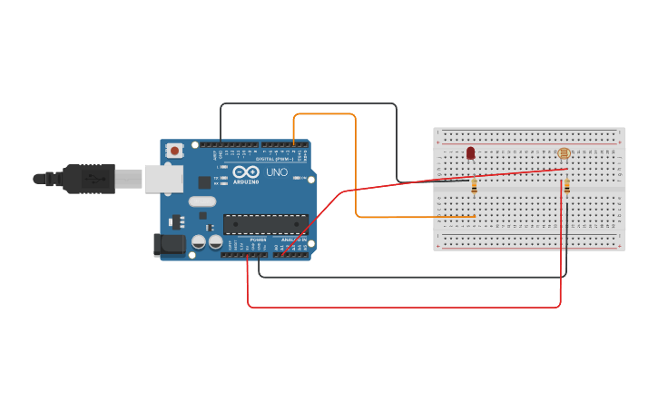 Circuit design PRÁCTICA ARDUINO CON TINKERCAD 3 2 - Tinkercad