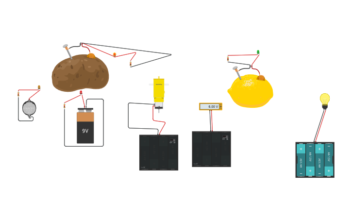 Circuit design Battery powered circuits | Tinkercad