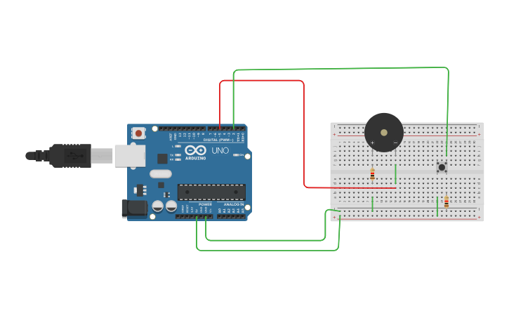 Circuit design LEVEL 1 OF LAB 7 - Tinkercad