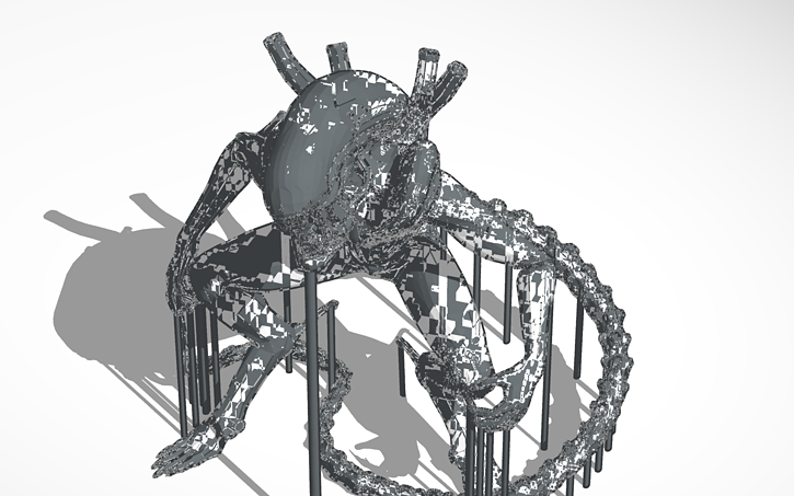 3d Design Copy Of Alien Tinkercad
