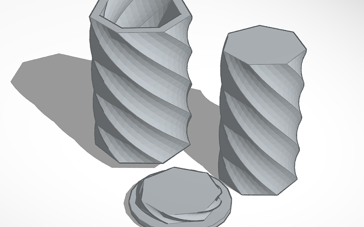 3D design twist - Tinkercad