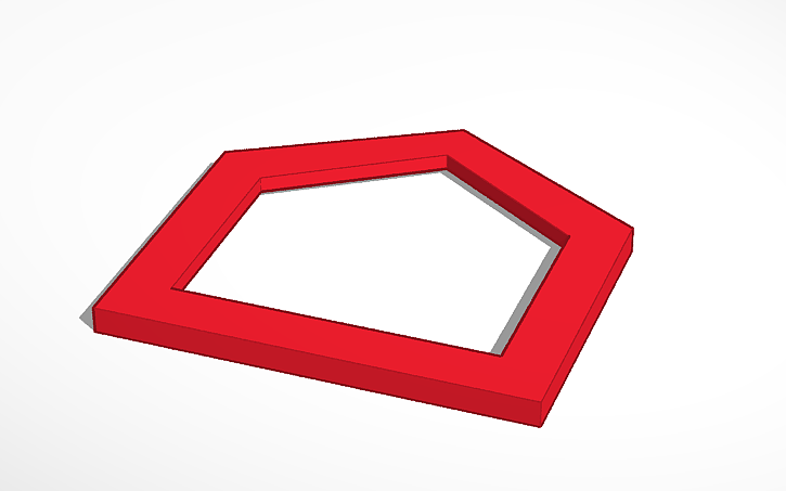 3D design frame - Tinkercad