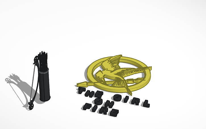 3D design hunger games - Tinkercad