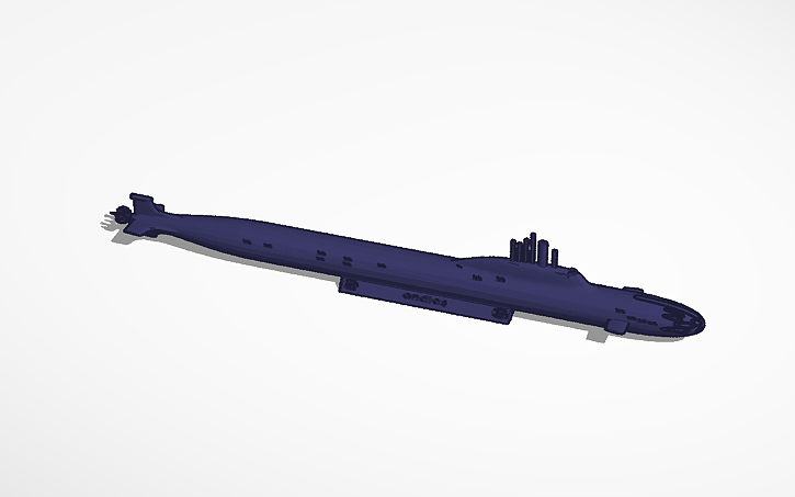 3D design Submarine - Tinkercad