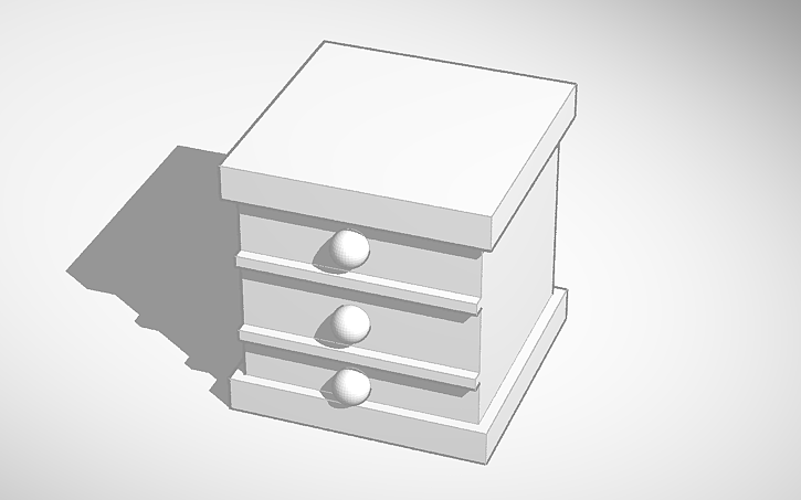 3D design Side Table - Tinkercad