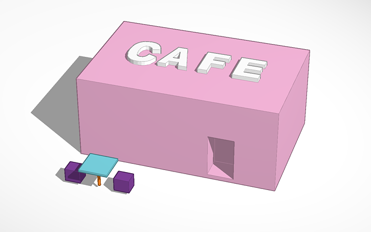 3D design Cafe - Tinkercad