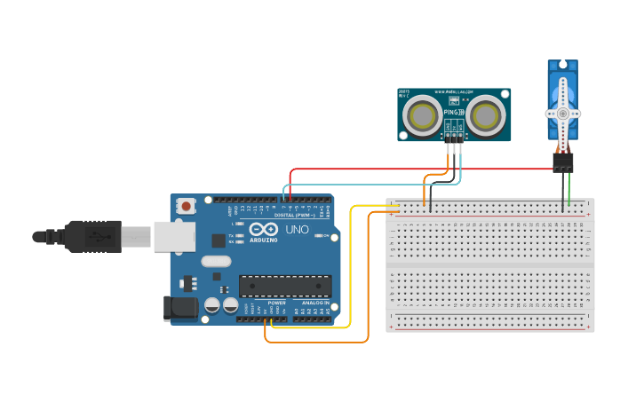 Circuit design sensor - Tinkercad