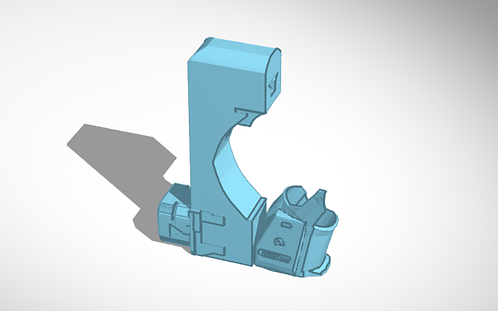 3D design Right Hand Rift S stock attatchment - Tinkercad