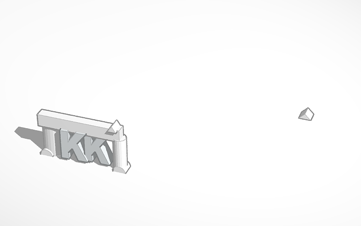 3D design kk tower | Tinkercad