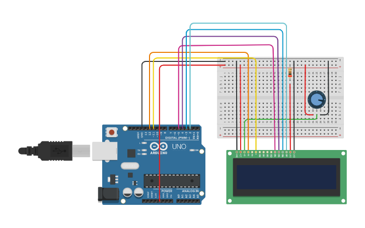 Circuit design Display de Cristal - Leonardo Rabello | Tinkercad Circuit design Display de Cristal - Leonardo Rabello | Tinkercad