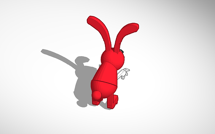 3D design Red Rabbit | Tinkercad