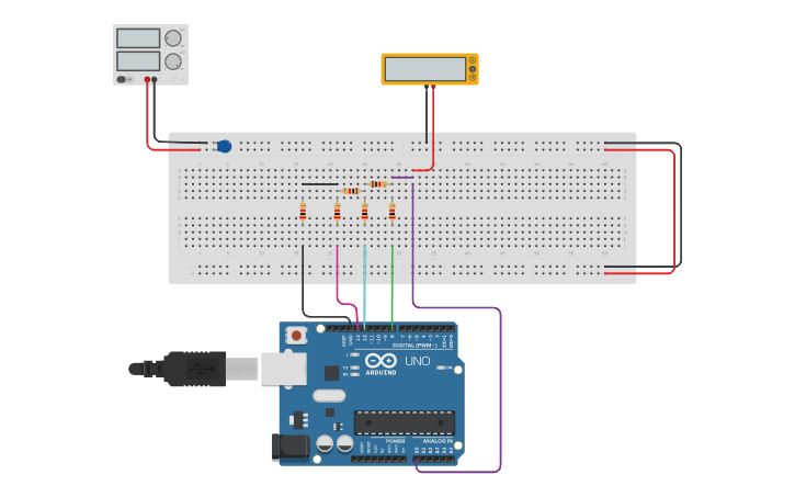 Circuit Design 3 Bit Circuit Lab 2 Dac Starter Tinkercad