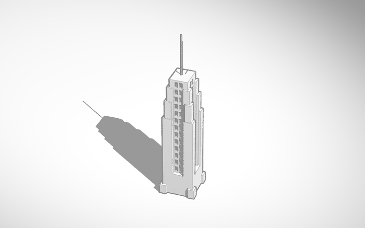 3D design building - Tinkercad