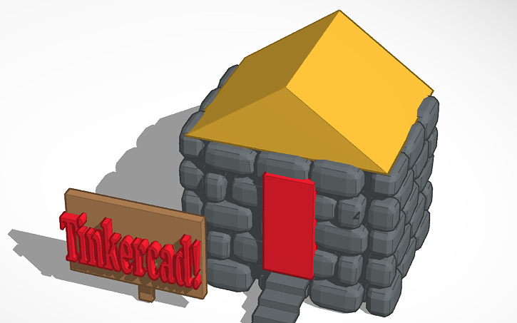 3D design Tinker House - Tinkercad