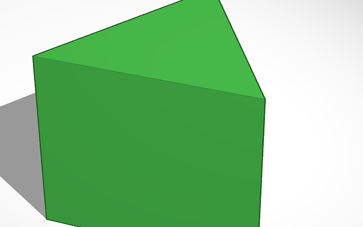 3d Design Triangle Tinkercad