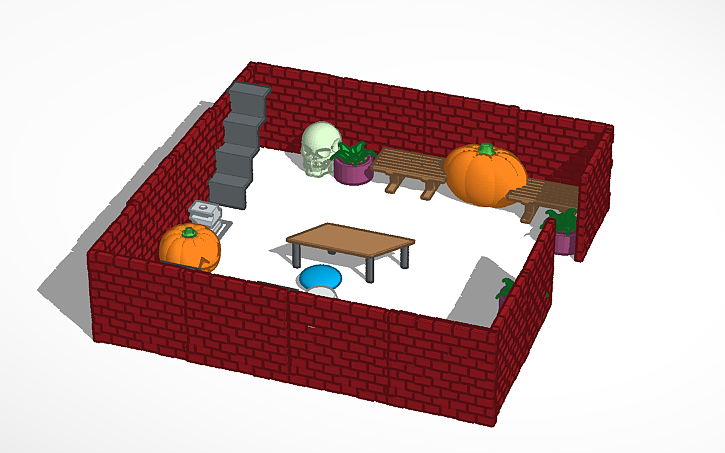 3D design Modern mansion 1st | Tinkercad