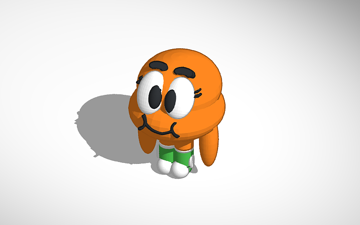 3D design cartoon - Tinkercad