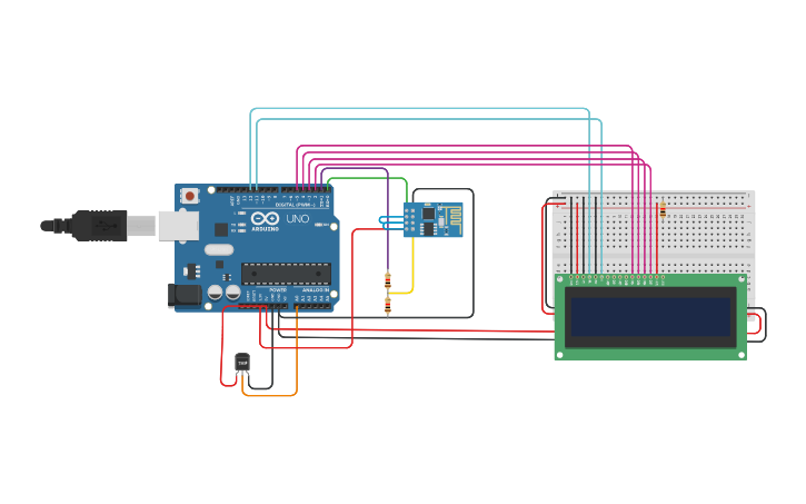 Circuit Design Arduino Esp8266 With Thingspeak Using Temperature Sensor 4019