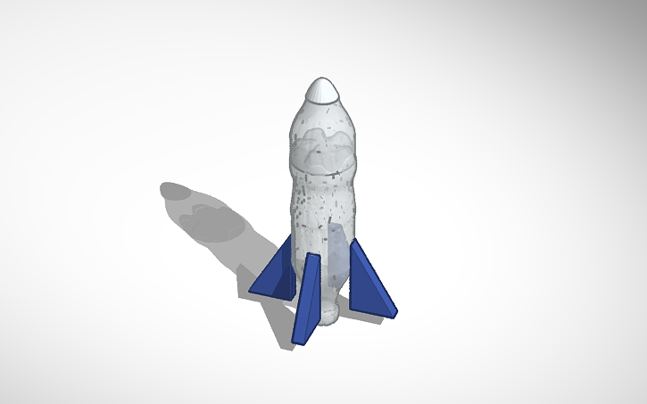 3D design water bottle - Tinkercad