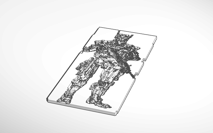 3D design Titanfall specter map - Tinkercad