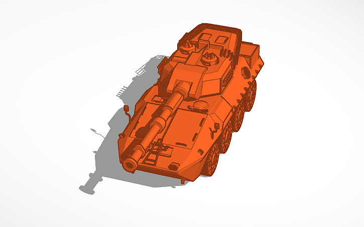3D design armored_vehicle | Tinkercad