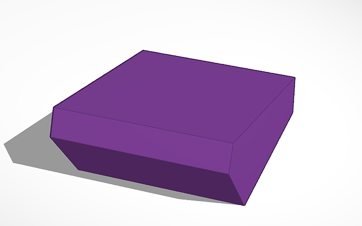 3D design Resin Print Release Block | Tinkercad