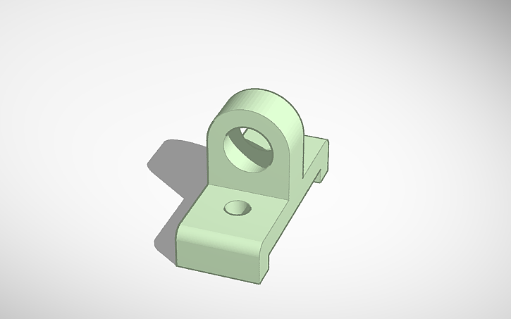 3D design Support Base - Tinkercad