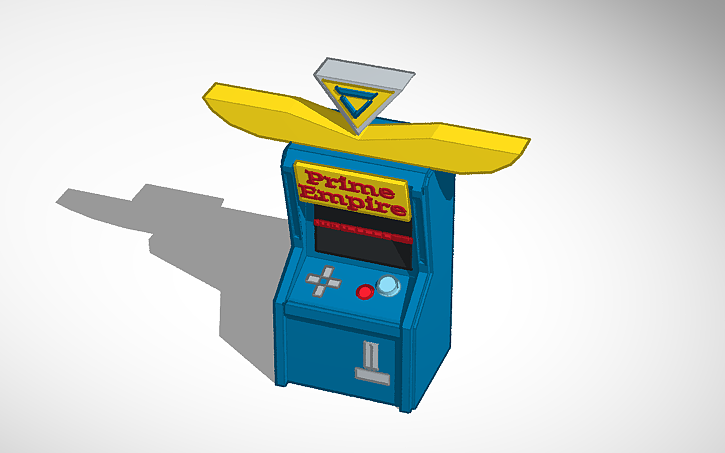3D design Prime Empire Original Arcade Cabinet - Tinkercad