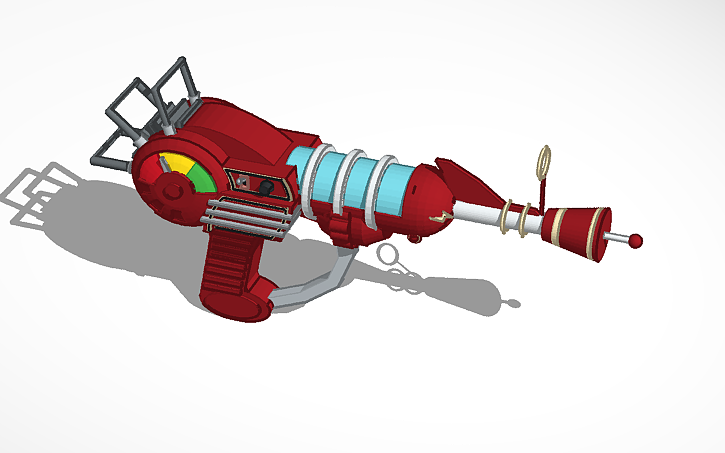 3D design Ray Gun - Tinkercad