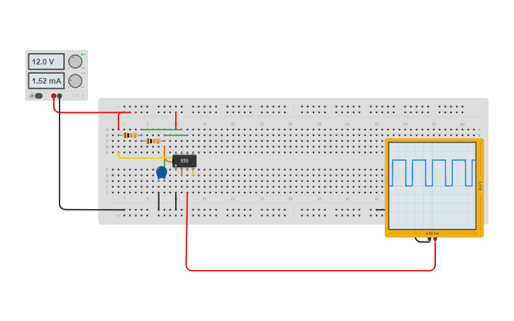 Circuit Design Timer Tinkercad