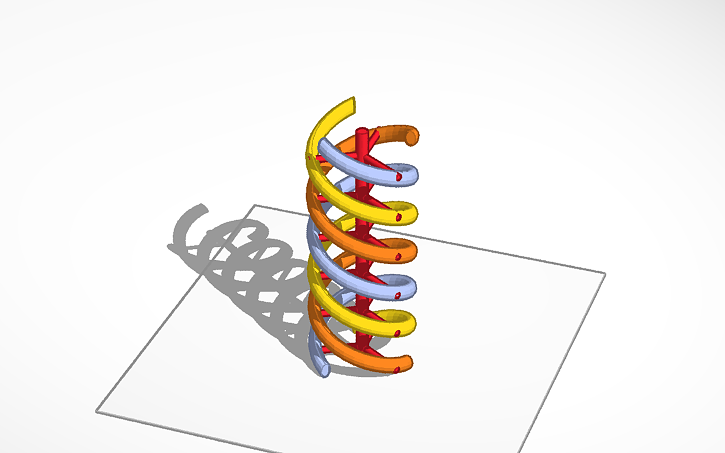 3D design Triple Helix core | Tinkercad