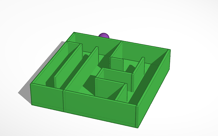 3D design Maze - Tinkercad