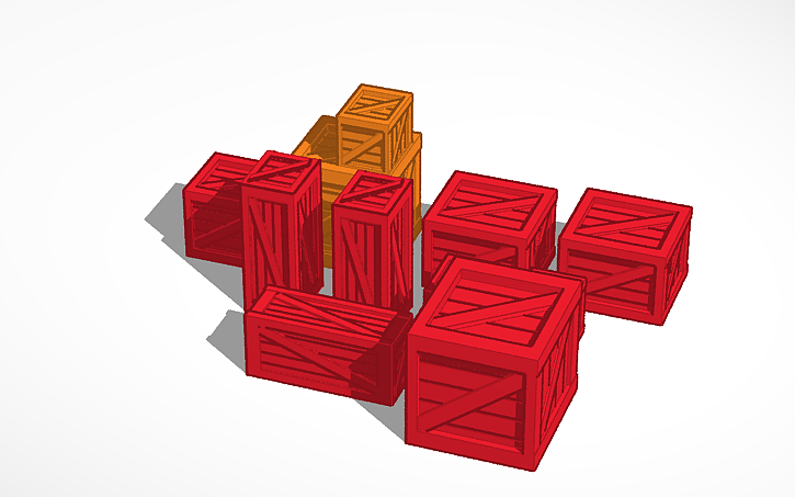 3D design Boxes - Tinkercad