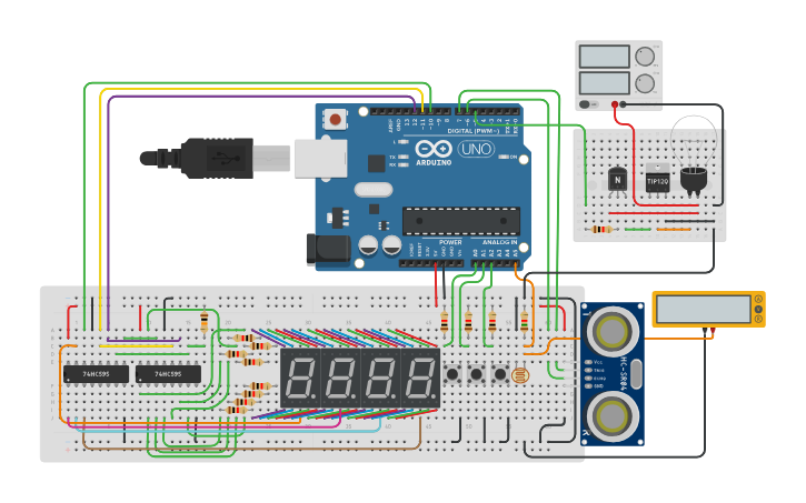 Circuit design Lab 11 - Tinkercad