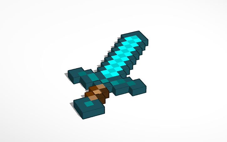 3D design Diamond_Sword - Tinkercad