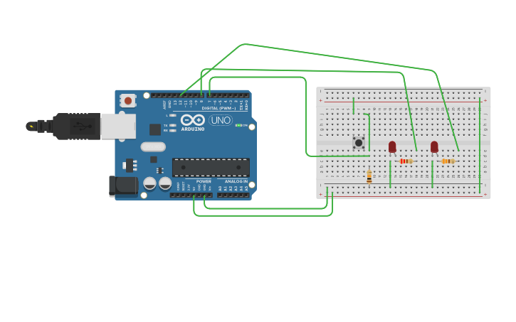 Circuit design Copy of 03.07 Arduino con Tinkercad 7. Variables - Tinkercad