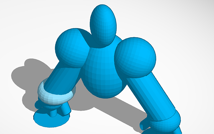 3D design Gorilla tag - Tinkercad